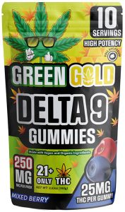 25mg Delta 9 Gummies - Organic and Vegan